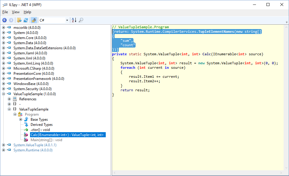 Obfuscation of Value Tuples - Gapotchenko Blog Obfuscation of Value Tuples - Gapotchenko Blog